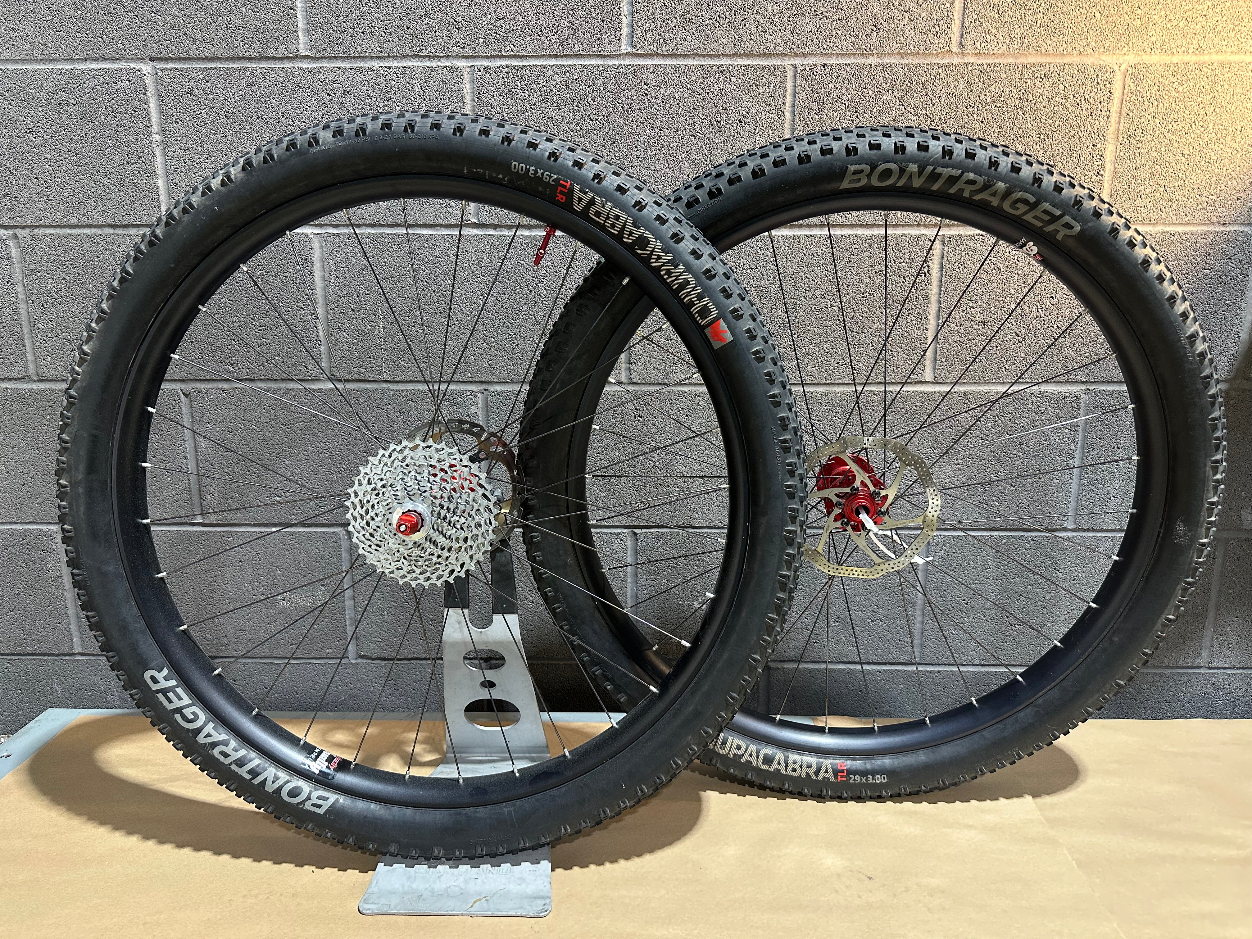 Velocity Dually Borealis 29" Fat Bike Wheels 29" QR 190 Rear 15x135 Fr