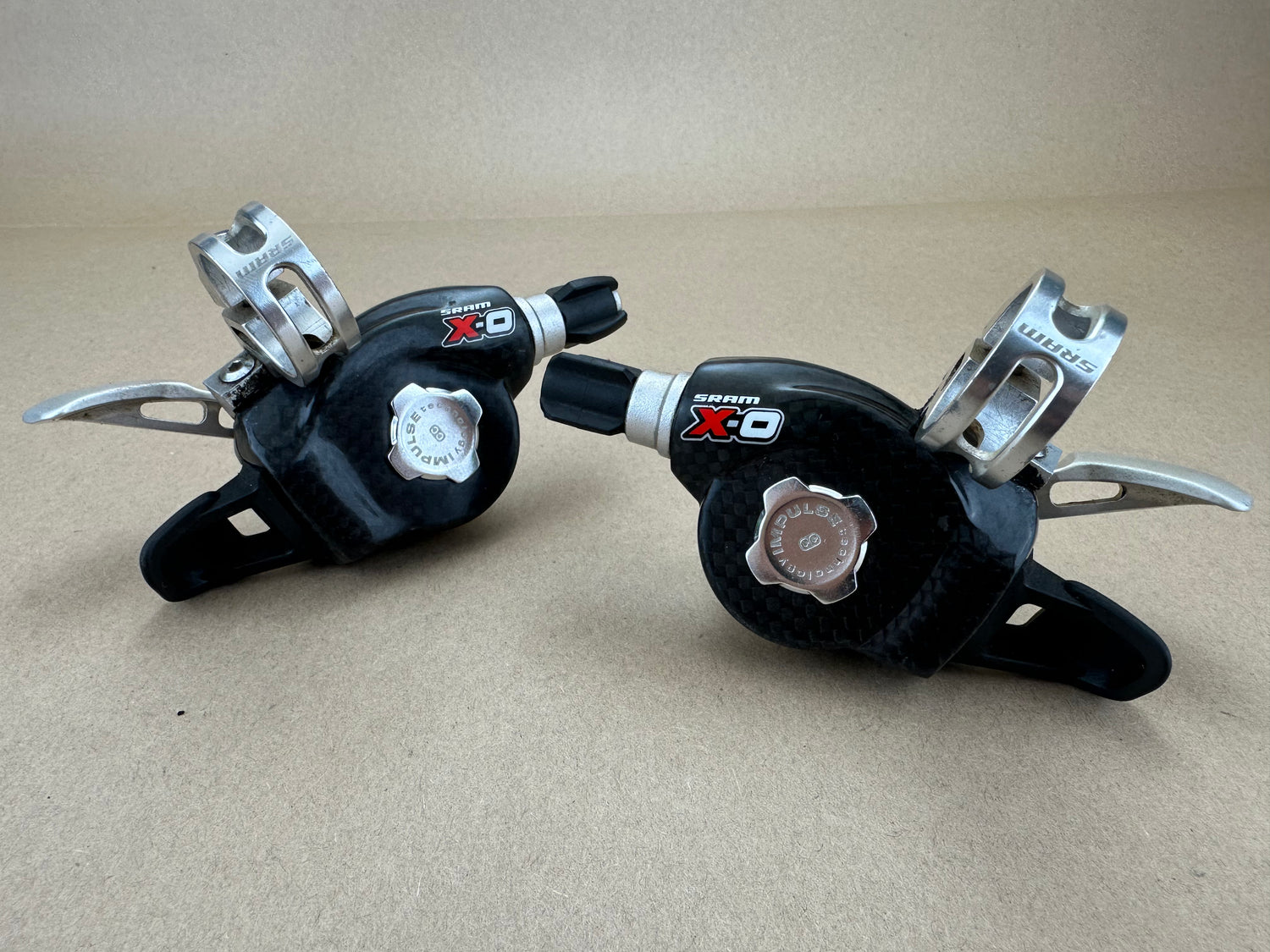 Sram XO 3x9 Trigger Shifters Mountain Bike Carbon