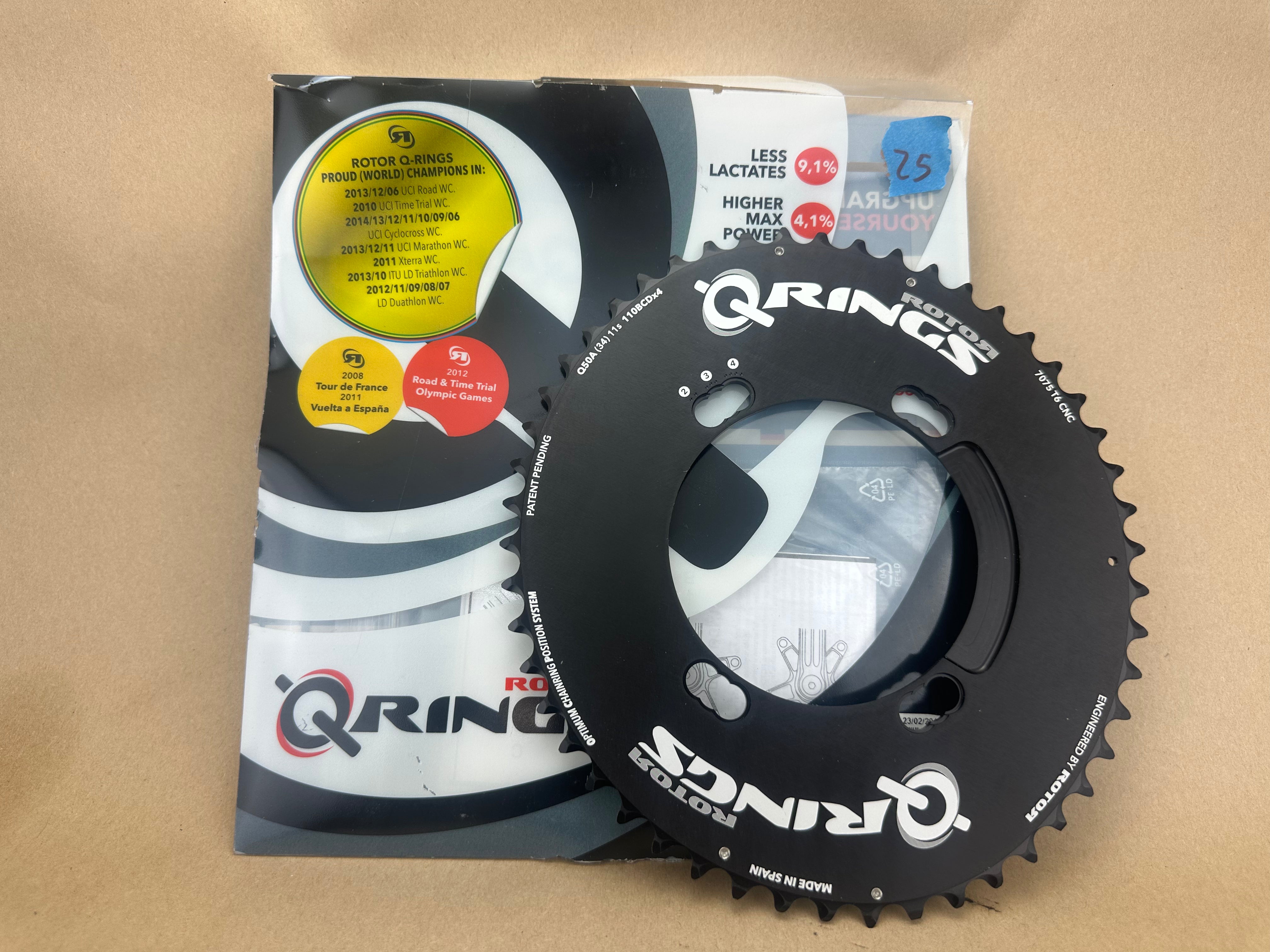 Rotor Q Ring Oval Chainring 50A Tooth 110BCD