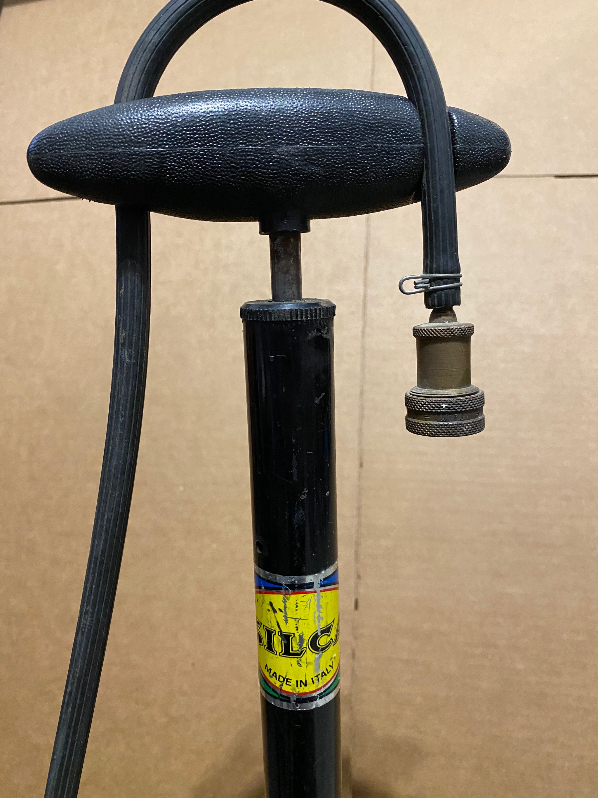 Silca Floor Pump Made in Italy VINTAGE